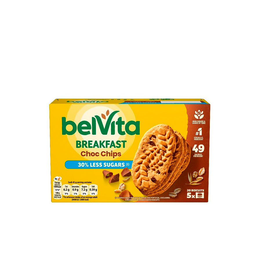 Belvita Bolachas Chocolate Menos 30% de Açúcar 225 gr – Promostock
